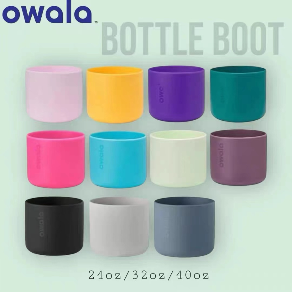 Owala Silicone Water Bottle Boot, Anti-Slip Protective Sleeve Cover for ...