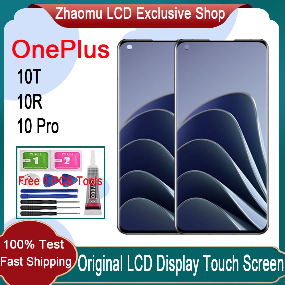 Original AMOLED Oneplus 10T 10R 10 Pro 5G LCD Display Touch Screen With ...