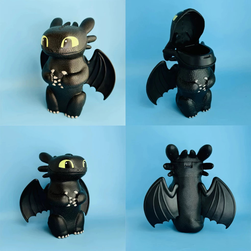 2025 How to Train Your Dragon Toothless Bucket Shaped Cup Anime Dragon ...