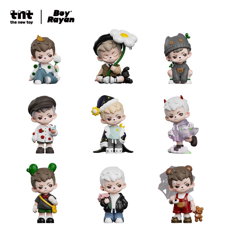 TNTSPACE Rayan All life Blossoms Series Blind Box Figure (Whole Set ...