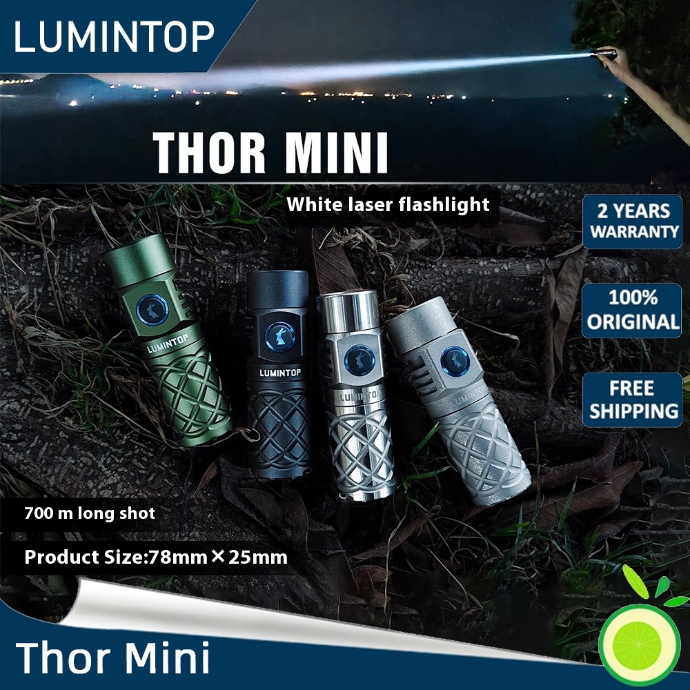 Lumintop THOR Mini long distance 18350 lep flashlight 700 meters torch ...