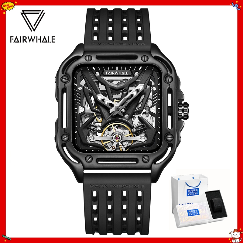 Mark Fairwhale Brand Men's Watch Tourbillon Automatic Mechanical Watch ...