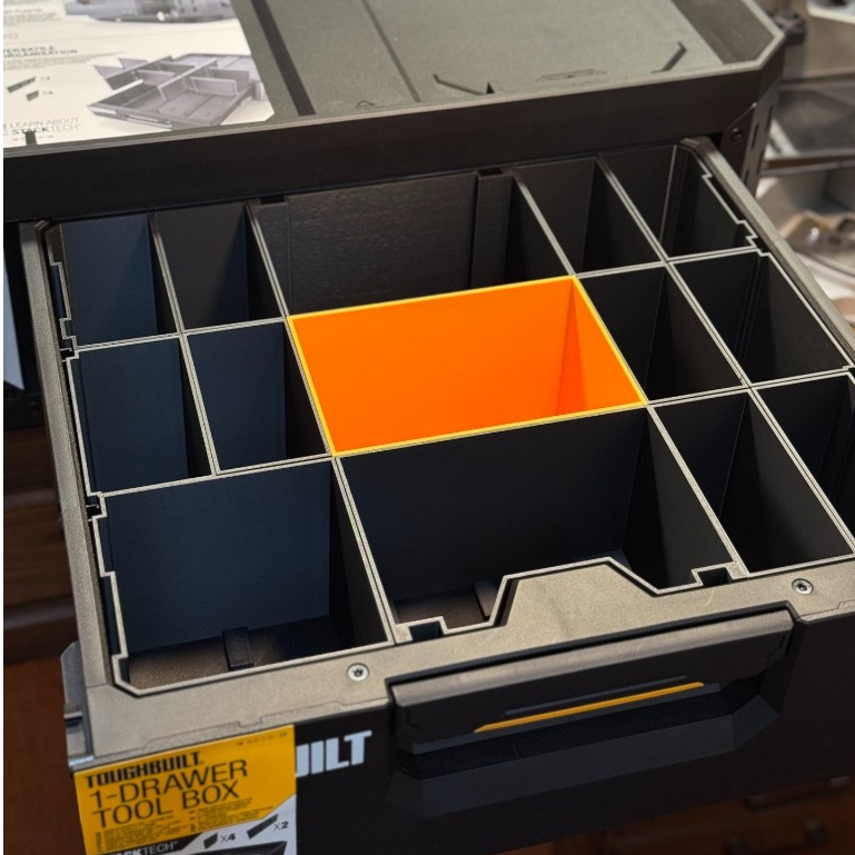 TOUGHBUILT Toolbox Peripheral Accessories, Drawer Box Parts Box ...