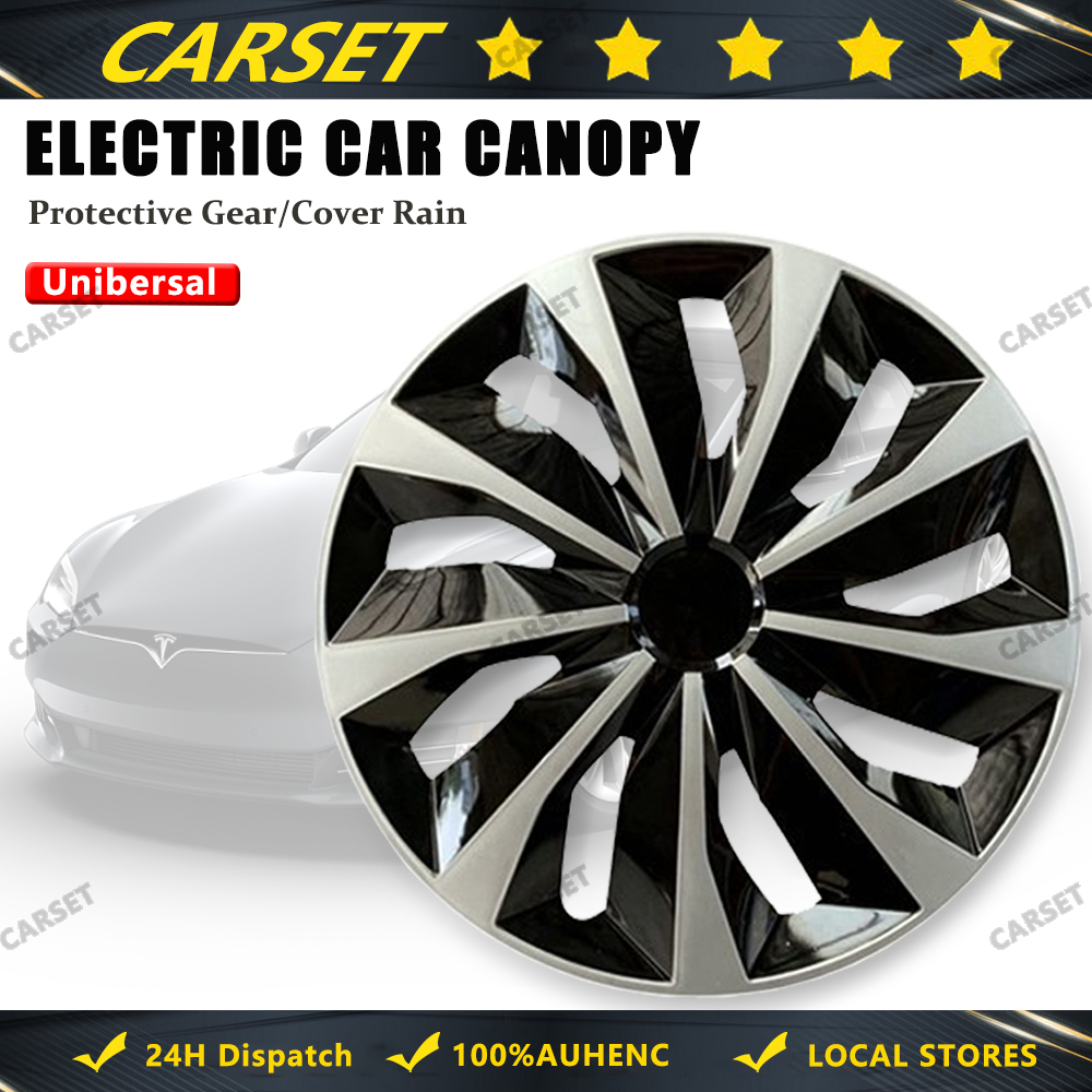 Wheel Hub Cover 4 Pcs Modified Car Wheel R12/R13/R14/R15 Wheel Hubcap ...