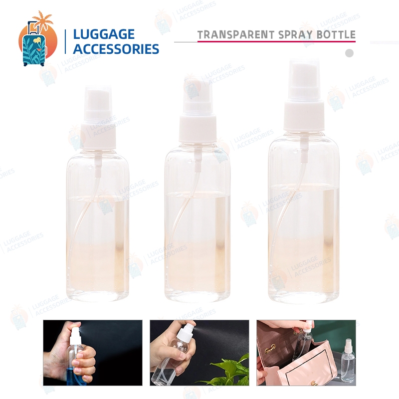 30ML/50ML/100ML Alcohol Spray Bottle Atomizer Nano Mist Refillable For ...