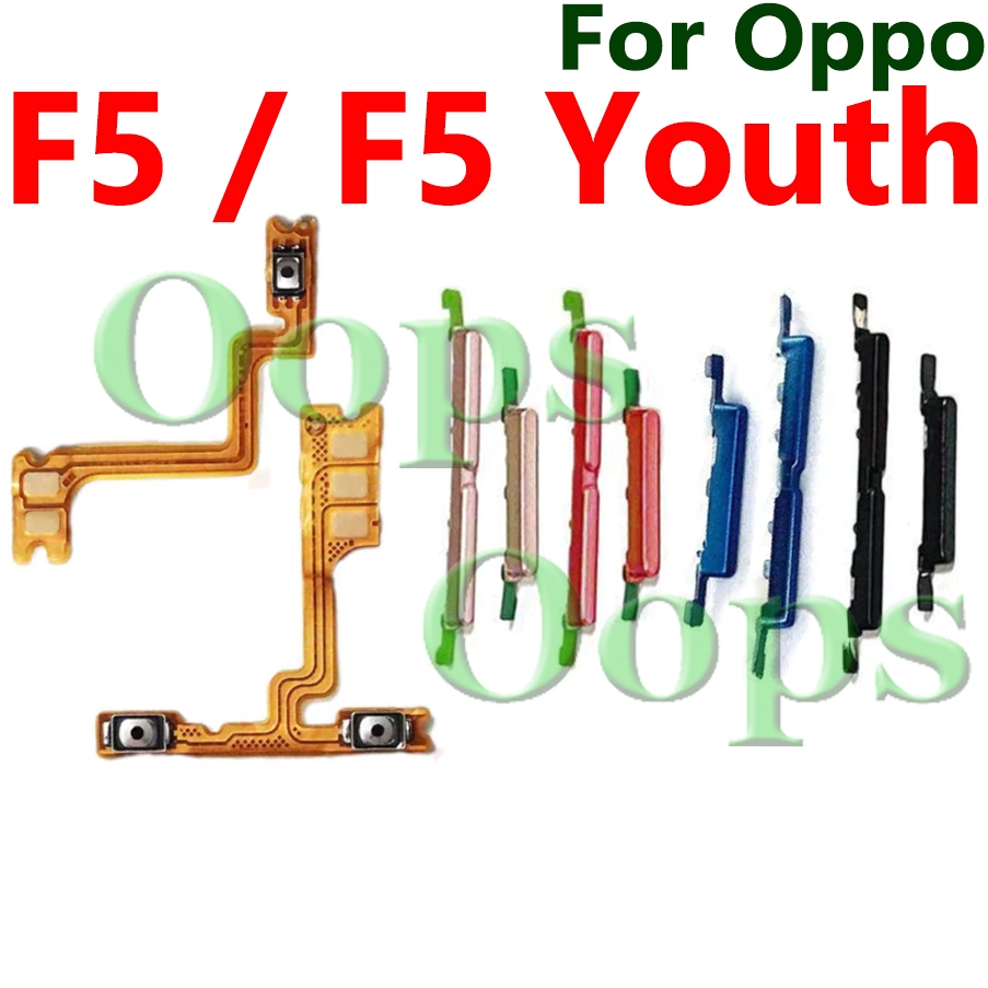 F5 Youth On Off Power Flex for oppo F5 youth A73 Side Out Volume Button ...