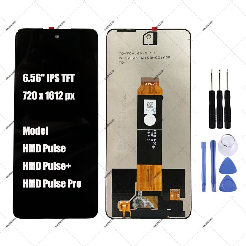 For HMD Pulse Pulse+ Pulse Pro Vibe Fusion LCD Display Touch Screen Digitizer Assembly ...