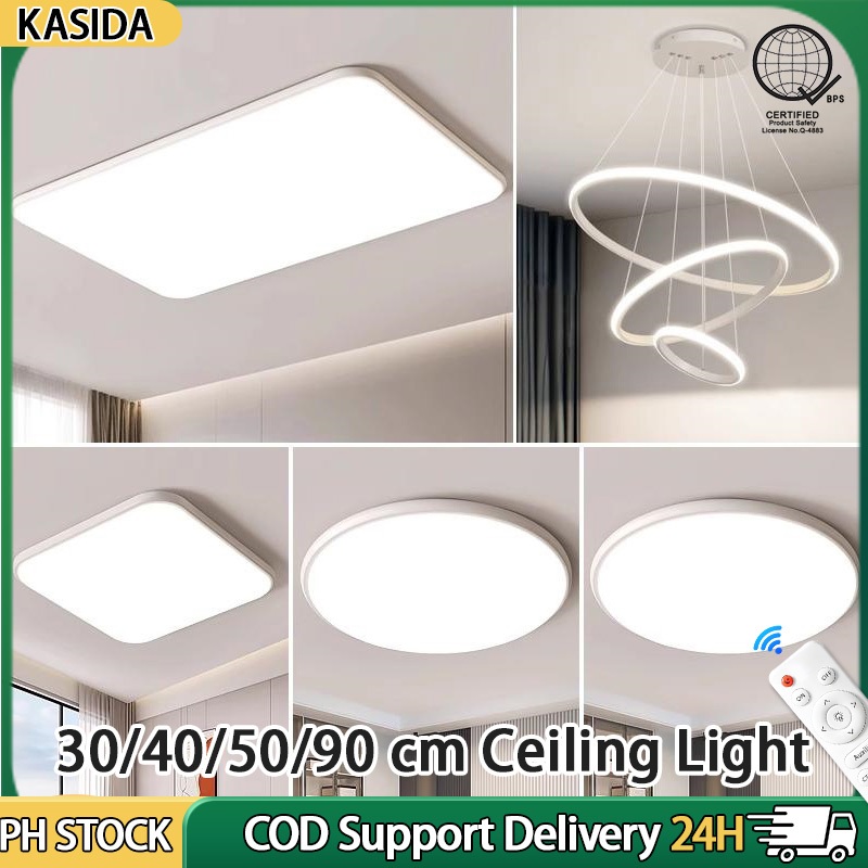 【COD】Modern Ceiling Lights LED Lamp 40/50/90cm Center Light ceiling ...