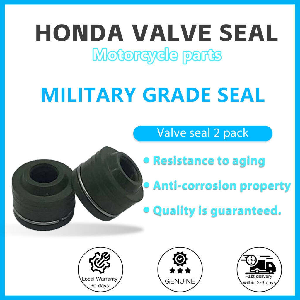 Honda XRM 110 / 125 / Wave 100 / 125 / RS Valve Seal 12209-GB4-682 ...