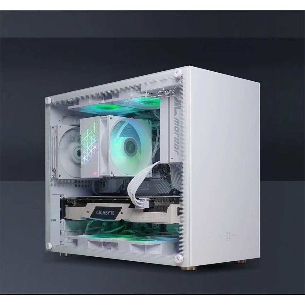 ZZAW C2 PC Case | MATX Motherboard ATX PSU Support | Aluminum Alloy ...