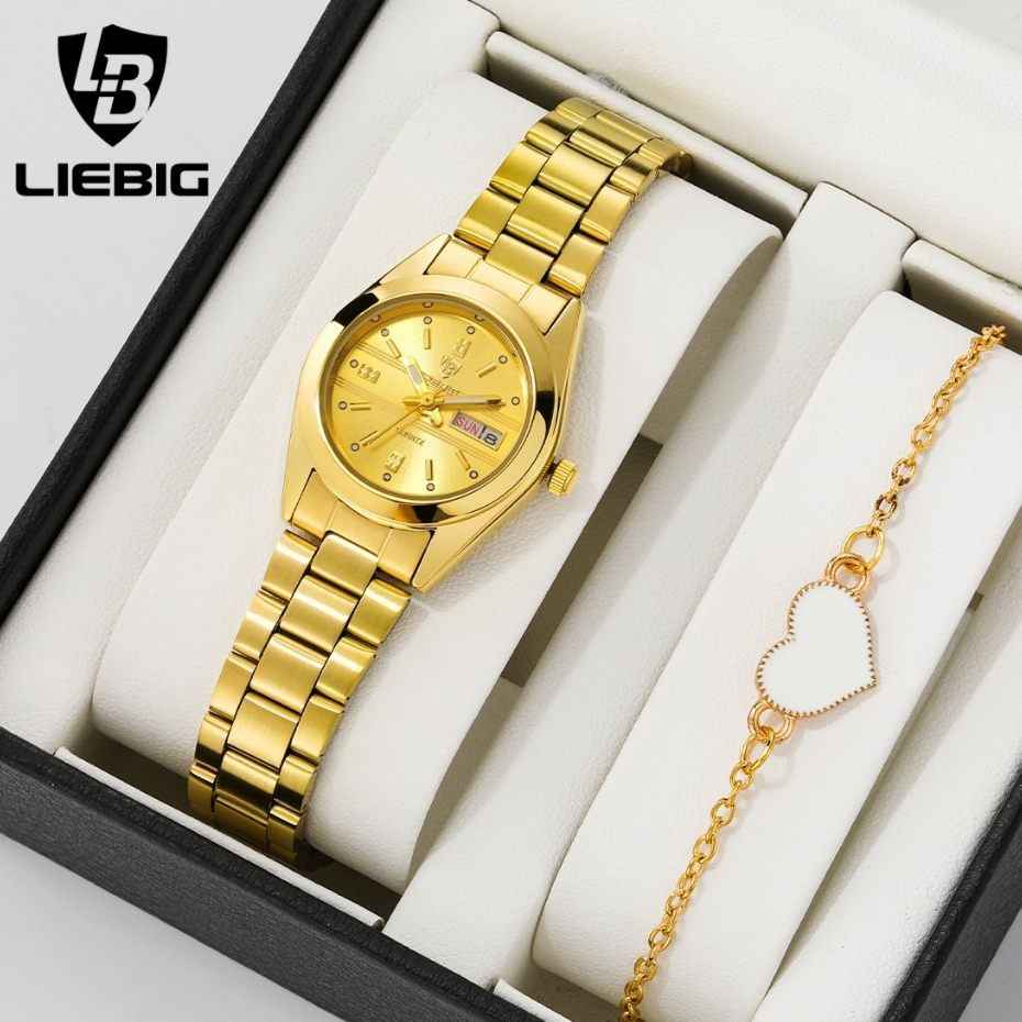 LIEBIG L1031 Quartz Couple Watch Waterproof Exquisite High-End Men'S ...