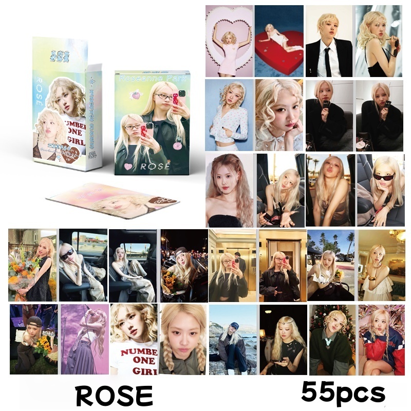 10-124pcs/box BP Laser Holographic Lomo Cards Season's Greetings In ...