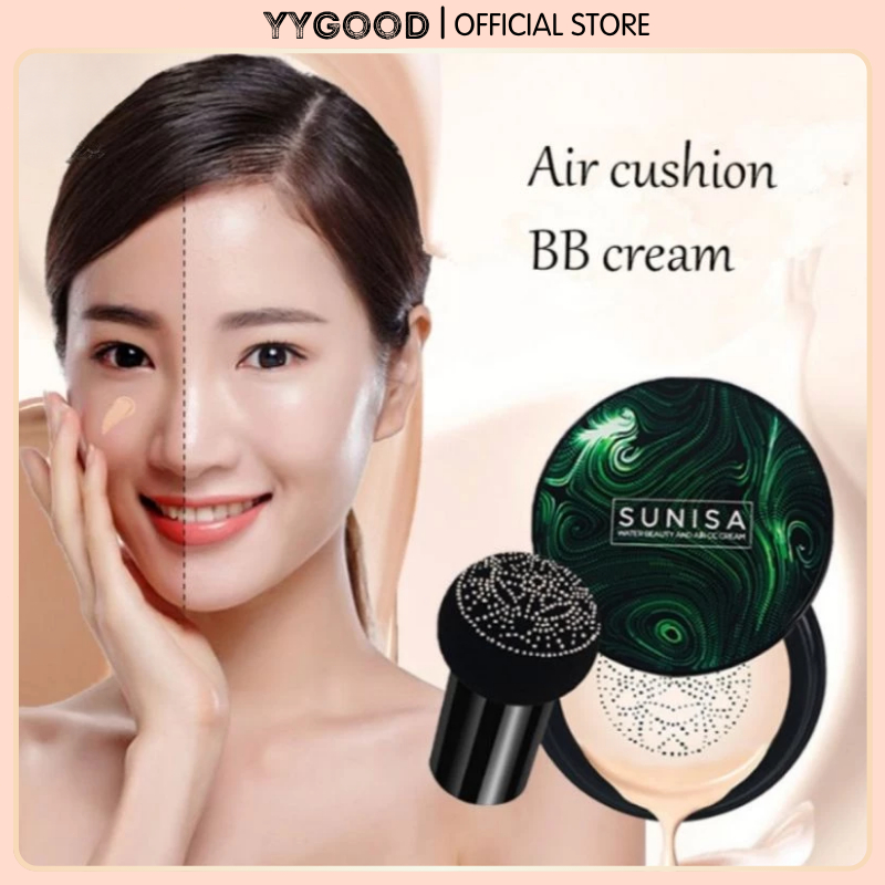 Sunisa Foundation Mushroom Head Air Cushion Waterproof BB Cream CC cream Frost Concealer Oil ...