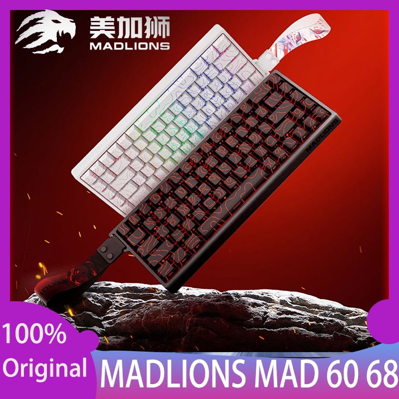 MADLIONS MAD 60 68 PRO Magnetic Switch Keyboard Wired Gaming Keyboard ...