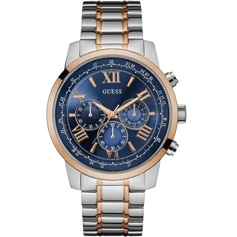 In stcok Gu ess Watch for Men Analog Stainless Steel Band W0379G1 ...