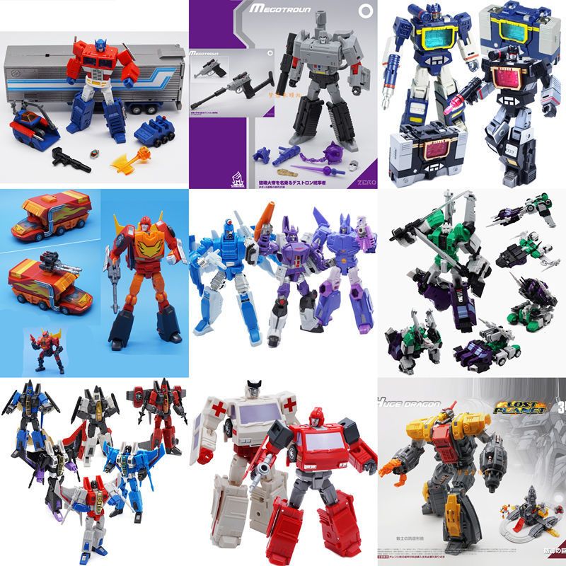MFT Transforming Toy King Kong Megatron Sky Optimus Prime Six-Faced ...