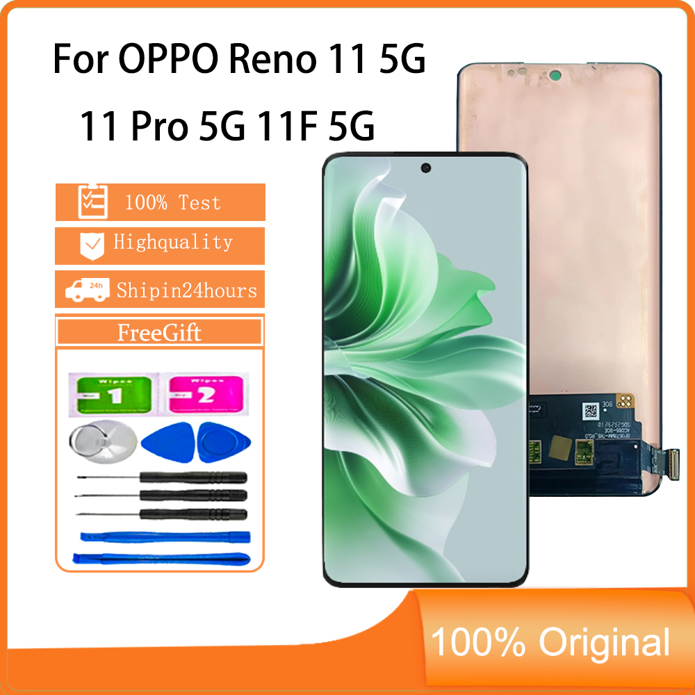 smhdmy AMOLED Display For OPPO Reno 11 5G 11 Pro 5G 11F 5G LCD Touch ...