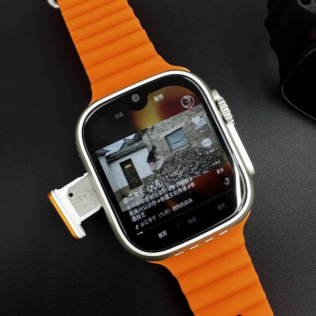 【SIM card】5G 4G android smart watch with sim slot and wifi S9 Ultra ...