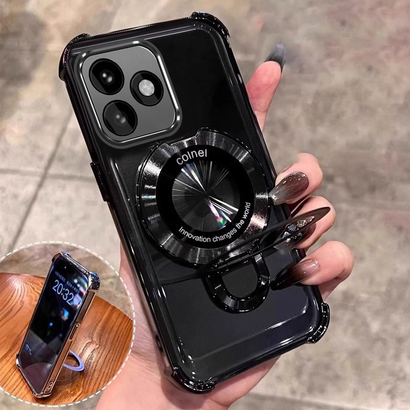Case For Tecno spark Go 2024 spark 20 spark 20c New bracket magnifying ...