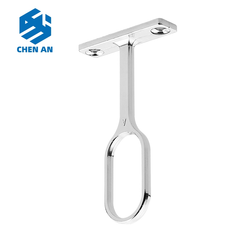 CHEN AN Oval Bracket Center Side Rail Rod Support Kitchen Wardrobe ...