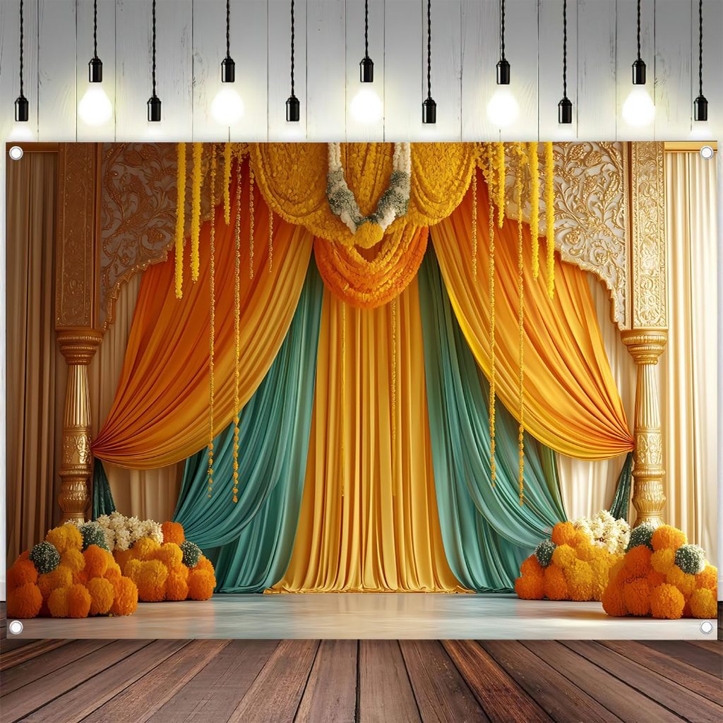7x5ft Indian Pooja Backdrop Photography Background, Traditional Chatiya ...