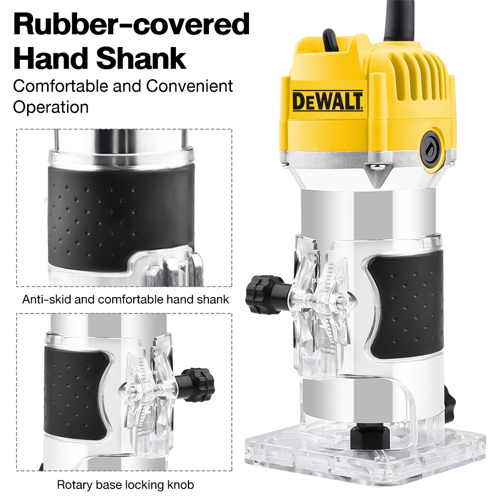 DW Planer Original Carpenter Carpentry Tools Set Wood Router Power Plunge Bit Trimmer Machine ...