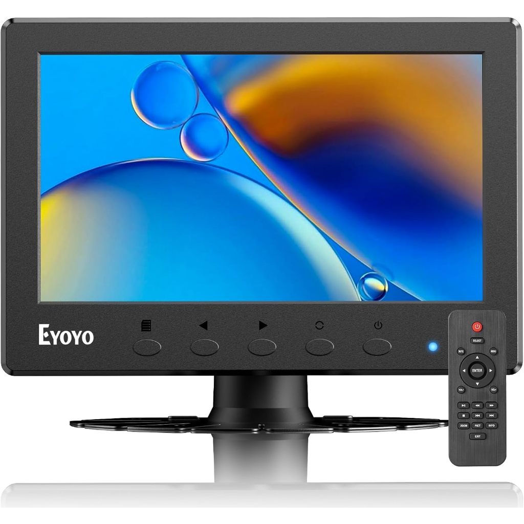 Eyoyo Mini Monitor 7 Inch Small HDMI Monitor 1024x600 LCD Screen ...