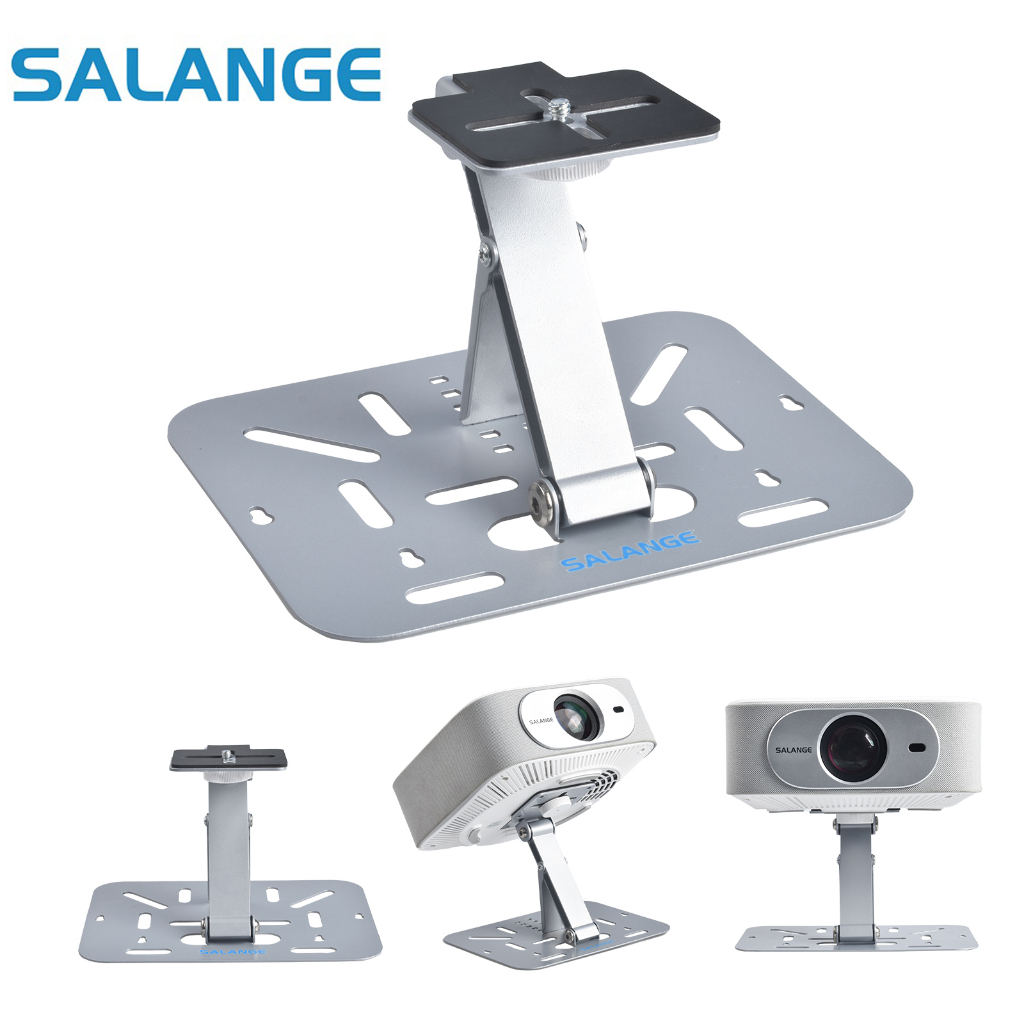 Sliver/Black Projector Wall Mount Stand Ceiling Bracket Holder Multi ...