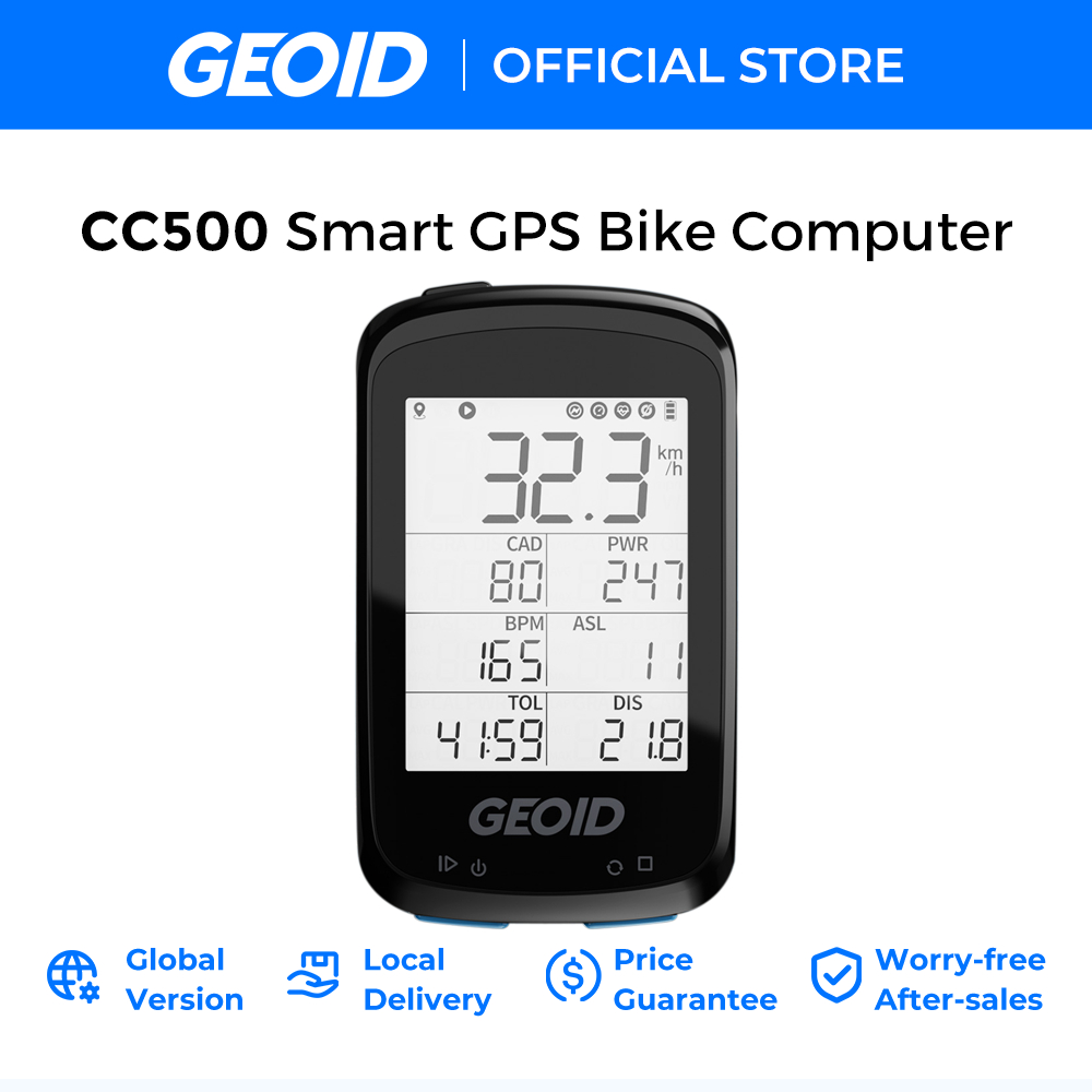 GEOID CC500 GPS Bike Computer Bike Meter Bicycle Computer Wireless ...