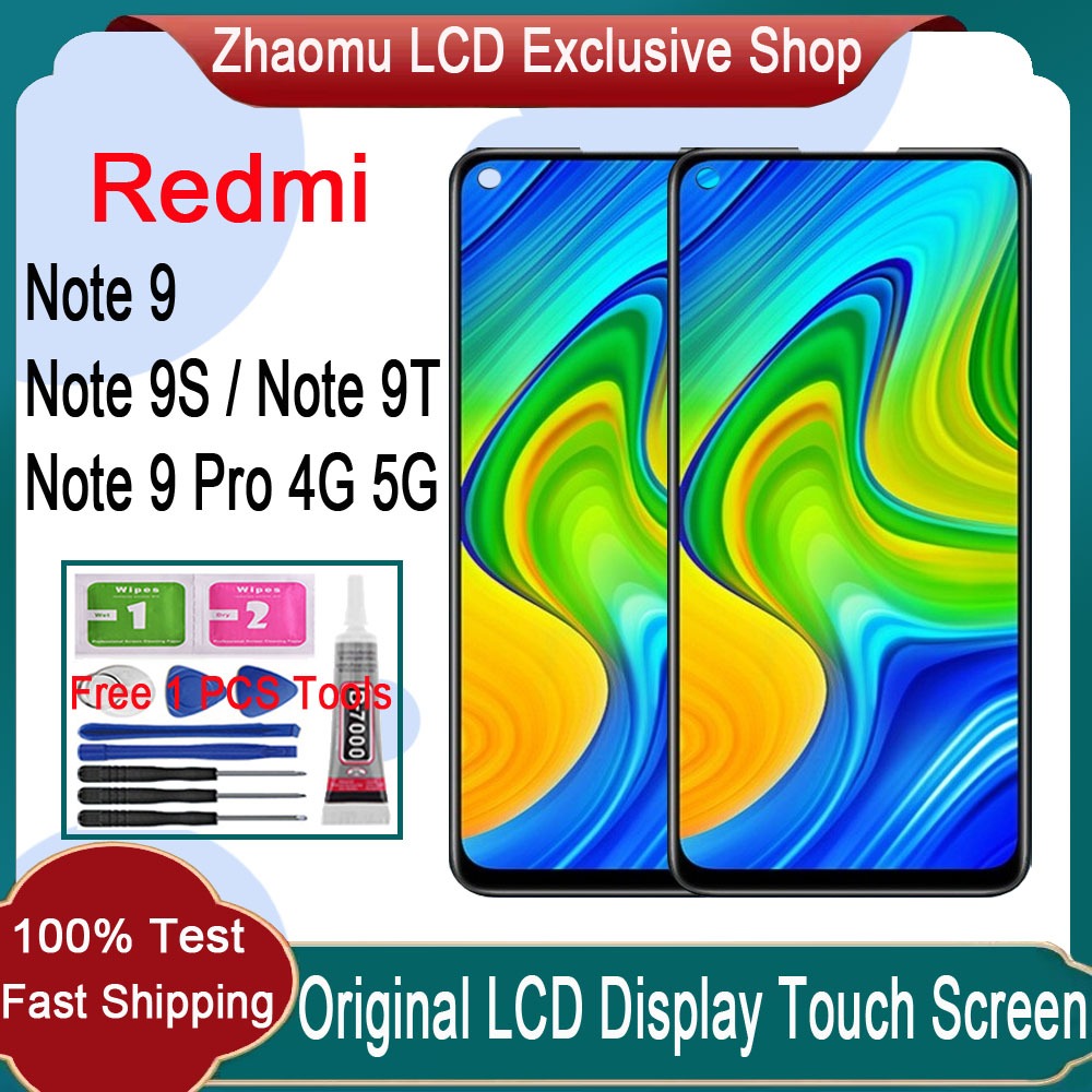 Original Redmi Note 9 9T 9s 9 Pro 4G 5G LCD Display Touch Screen ...