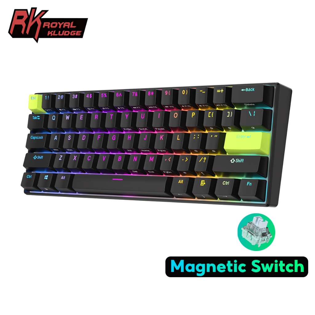 RK Royal Kludge RK C61 8000Hz With Magnetic Switch Wired Mechanical ...