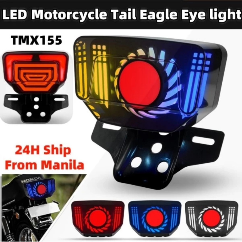 COD TMX155 Tail light LED Motorcycle Tail Eagle Eye LED Brake Light FOR ...