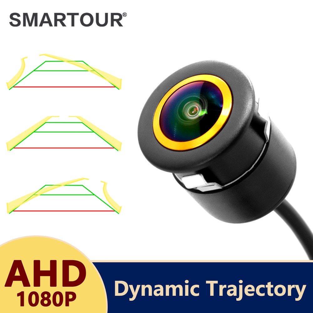 Smartour AHD 1080 Car Dynamic Rear View Camera Car Reversing Golden ...