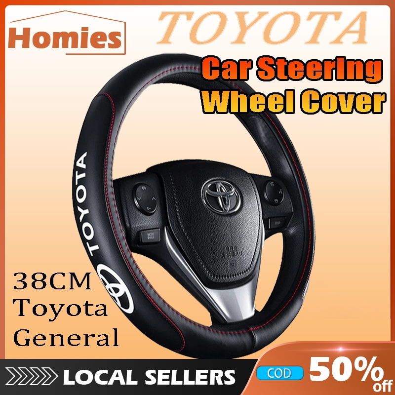 Toyota Vios Wigo Fortuner Innova Avanza Rush Car Steering Wheel Cover ...