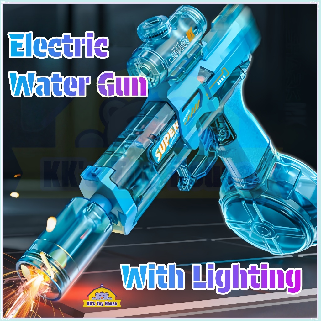 Battery-powered automatic toy water gun Ice Blaster Water Gun With cool ...