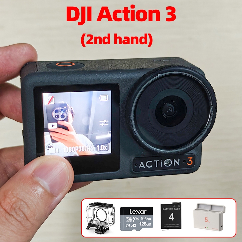 DJI OSMO ACTION 3 Action Camera 4K HDR stabilization DJI Action 3 Sport ...