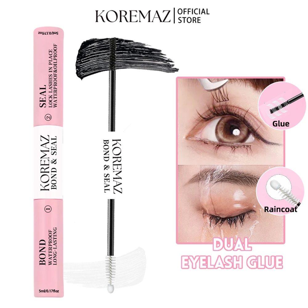 KOREMAZ Double head brush glue, fake eyelash glue, self grafting ...