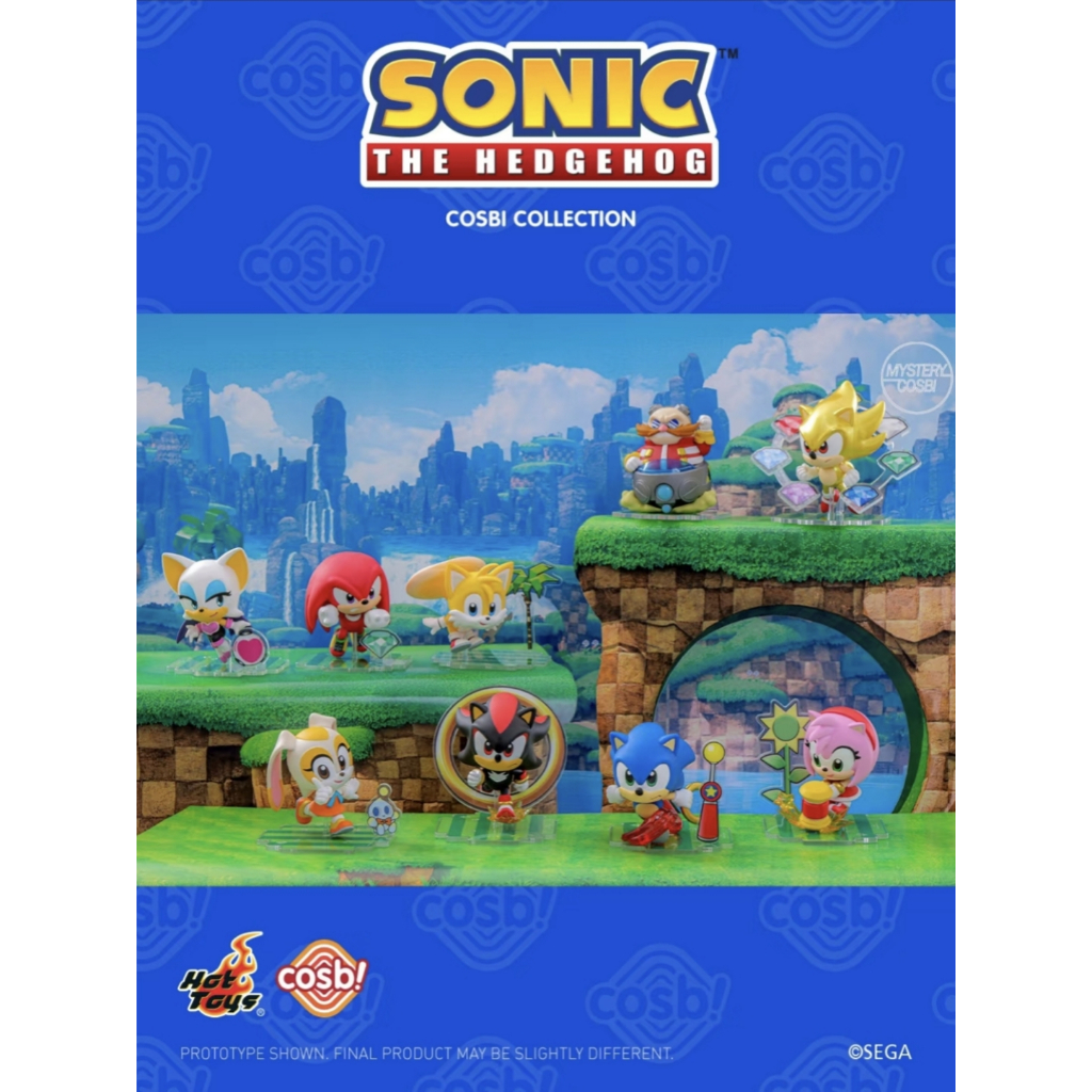 Hot Toys COSBI & SEGA Sonic the Hedgehog Blind Box Cosbi Collection ...