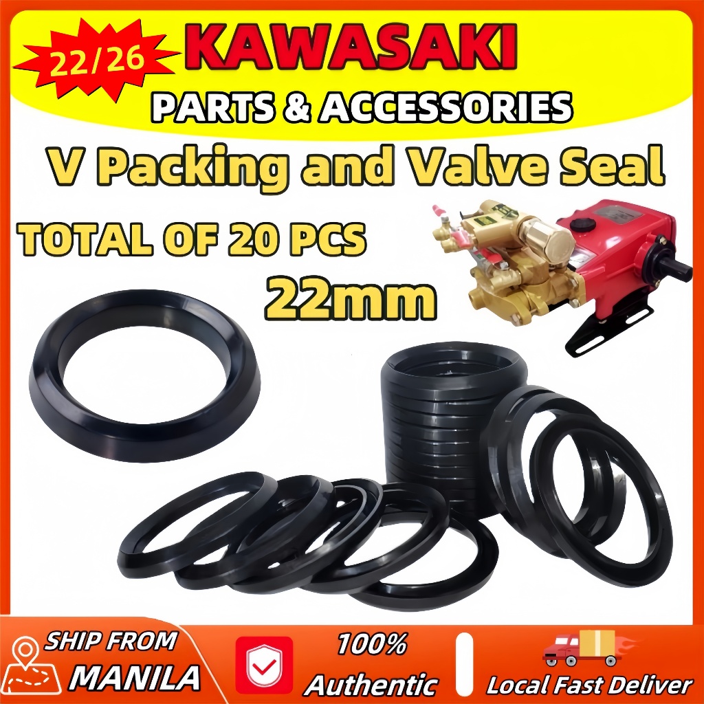 20pcs Valve Seal Rubber Gasket/V-Packing Gaskets Repair Rubbers Oring ...