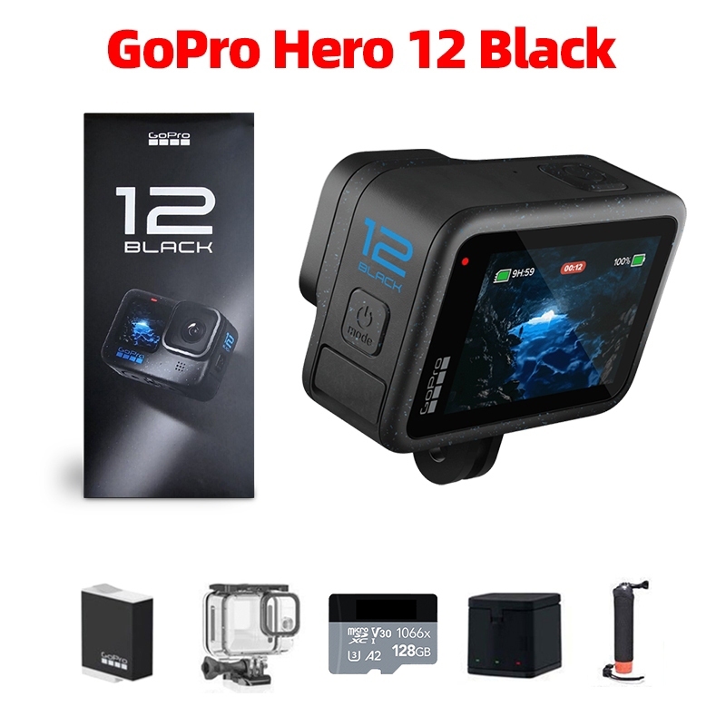 [1 Year Warranty] Action Camera For Gopro Hero 12 Black Live Streaming ...