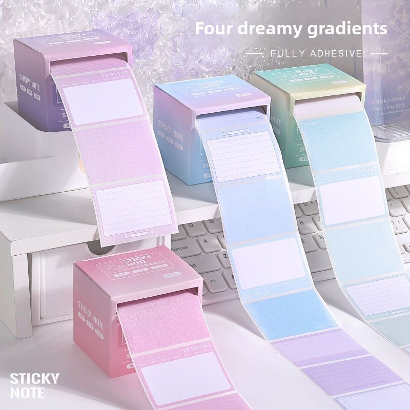 Pull-Out Full Adhesive Sticky Notes Set Specially Designed For School ...