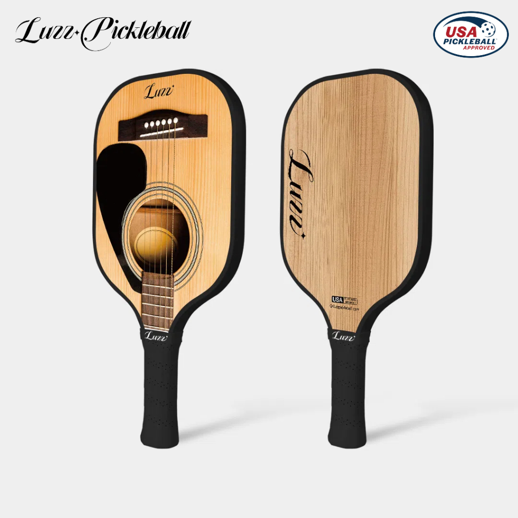 pickleball Luzz pickleball Paddle Guitar Groove Original Paddle (16mm) T700 Carbon Fiber ...