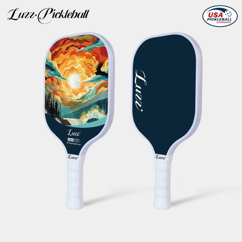 pickleball Luzz pickleball paddle Sunset Art Original Paddle (16mm ...