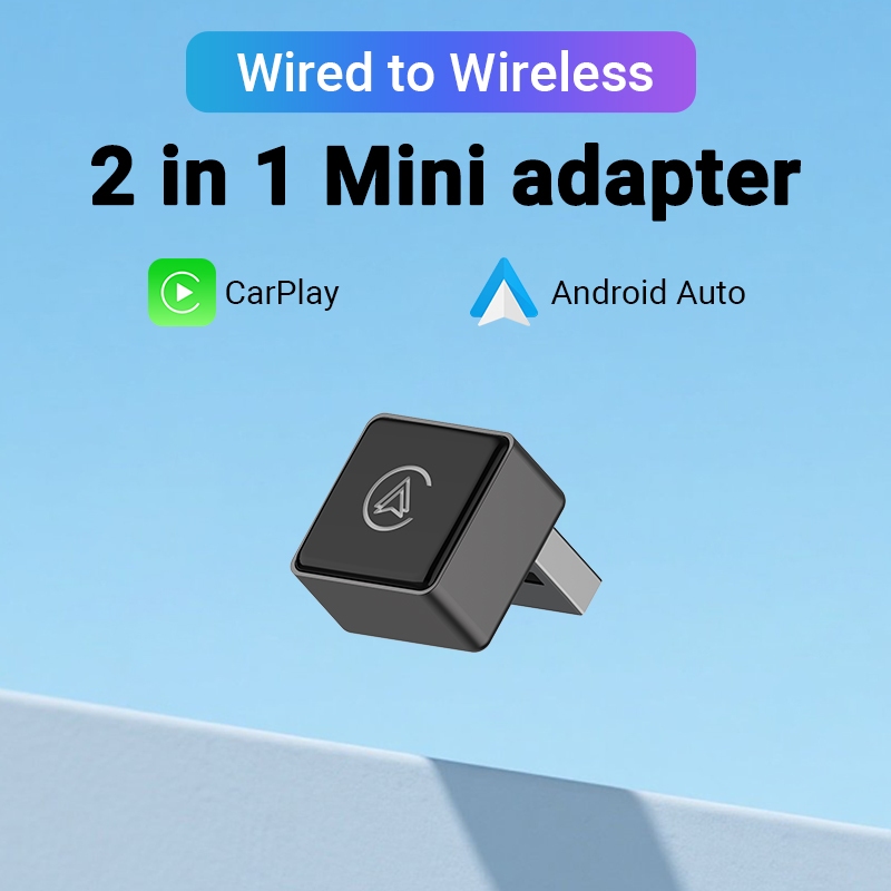 XUDA Plug And Play NEW Wireless CarPlay Android Auto Wireless Adapter ...