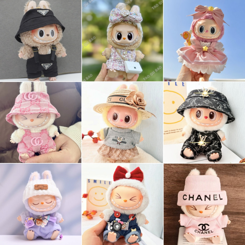 12-hour shipping[Only Clothes] v3 labubu v1clothes labubu v2 clothes ...