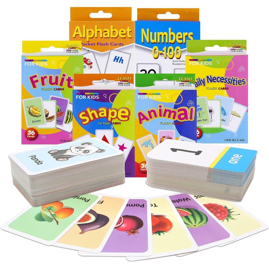 20 types of double-sided flash cards for educational English flash ...
