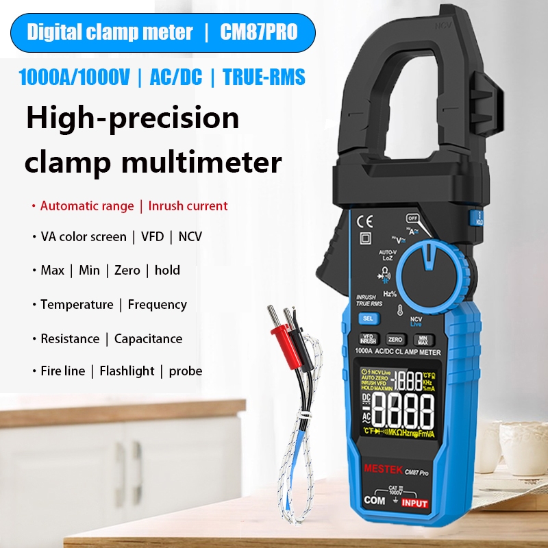 1,000A Real Effective Value Digital Display Clamp Meter Clamp ...