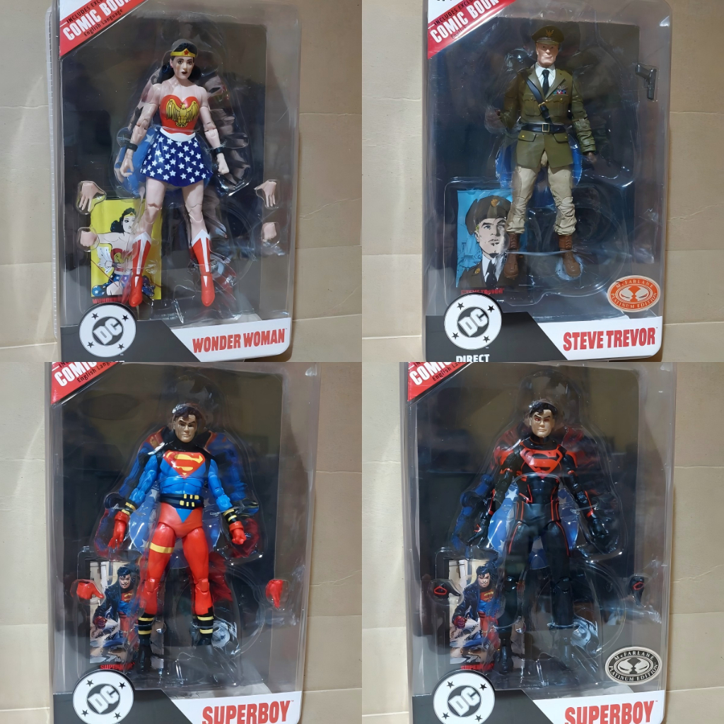 [In Stock] McFarlane Toys WONDER WOMAN STEVE TREVOR SUPERBOY (RETURN OF ...