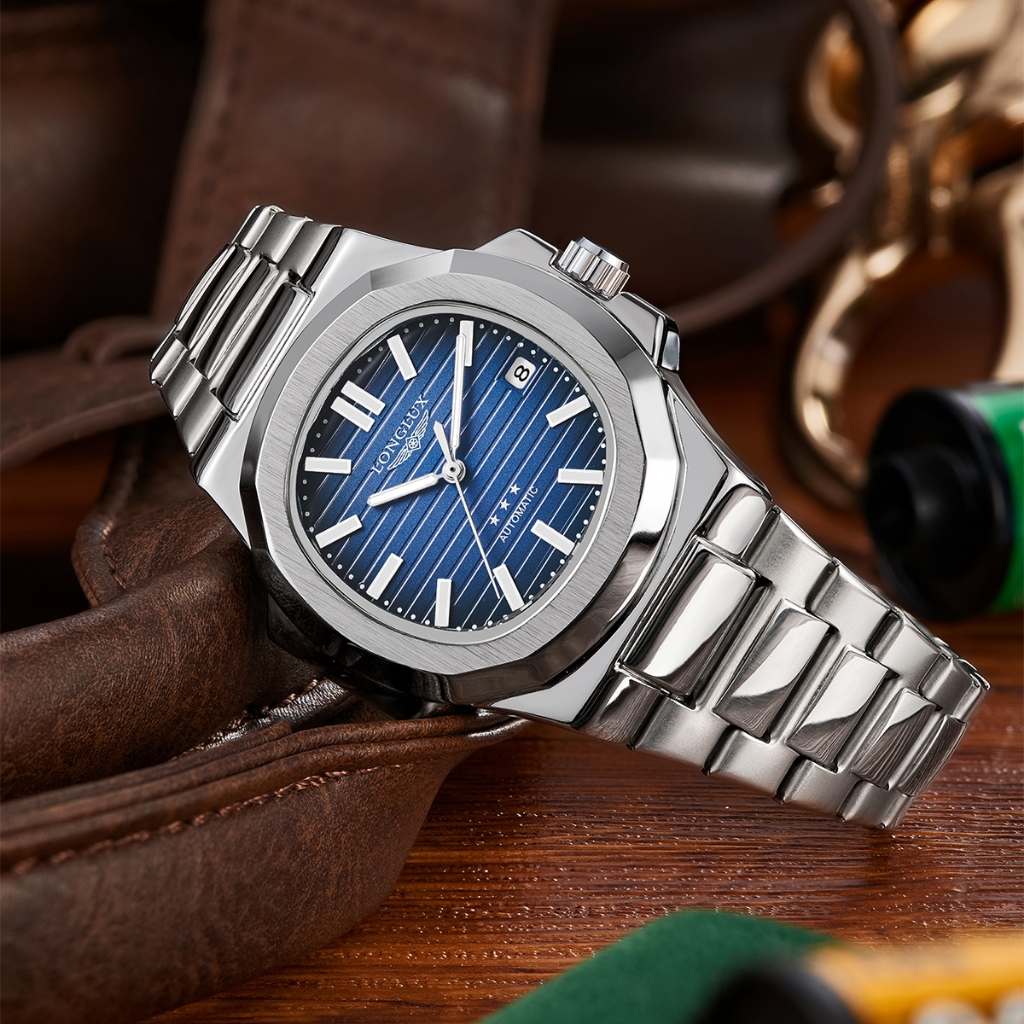 Automatic watch for men date business waterproof original mechanical ...