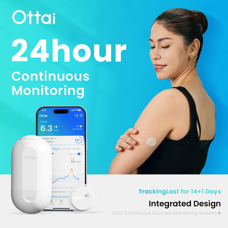 Ottai M8 10 Boxes CGM Glucose Monitor Continuous Glucose Monitoring System | Shopee Philippines